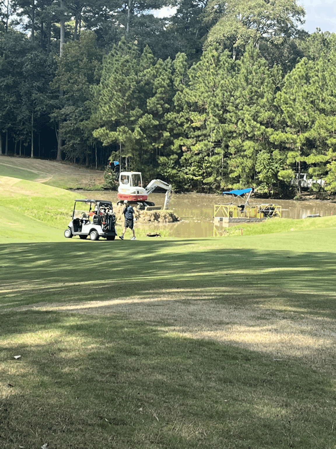 Golf Course Pond Dredging Bullock Construction - "If its wet, we can ...